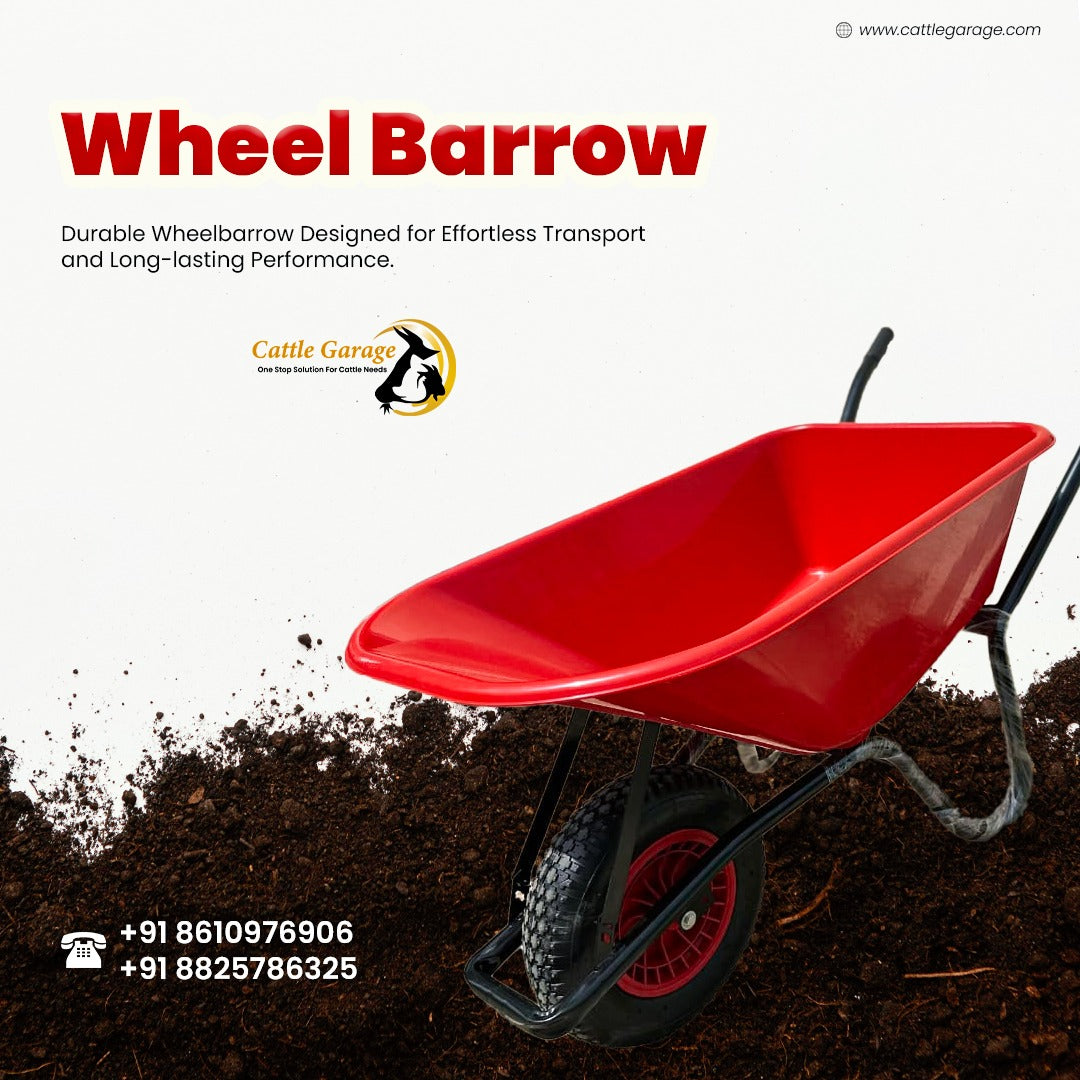 Single Wheelbarrow for Farming - 1 Pc – Cattle Garage